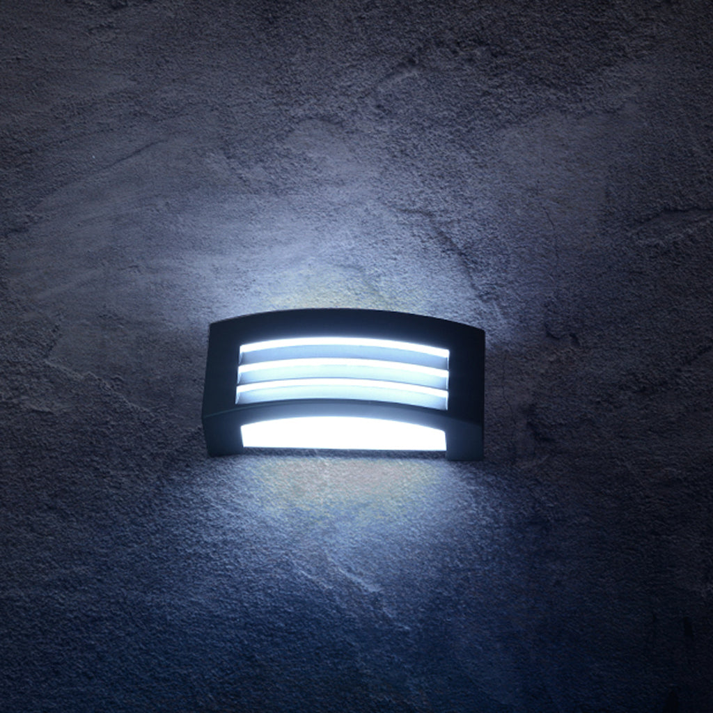 10W LED Rectangle Grill Wall Light – Ambius Lighting