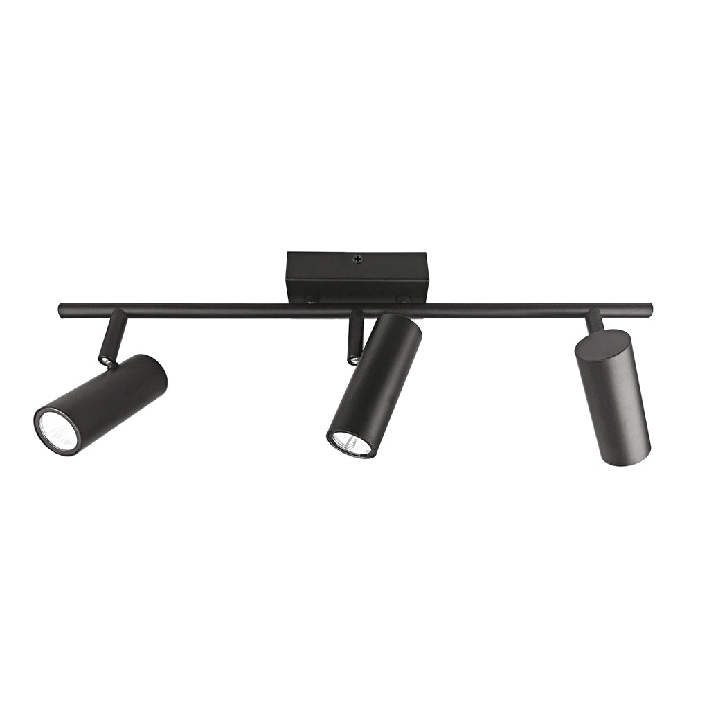 15W Slim 3 Spot LED Spotlight Black – Ambius Lighting